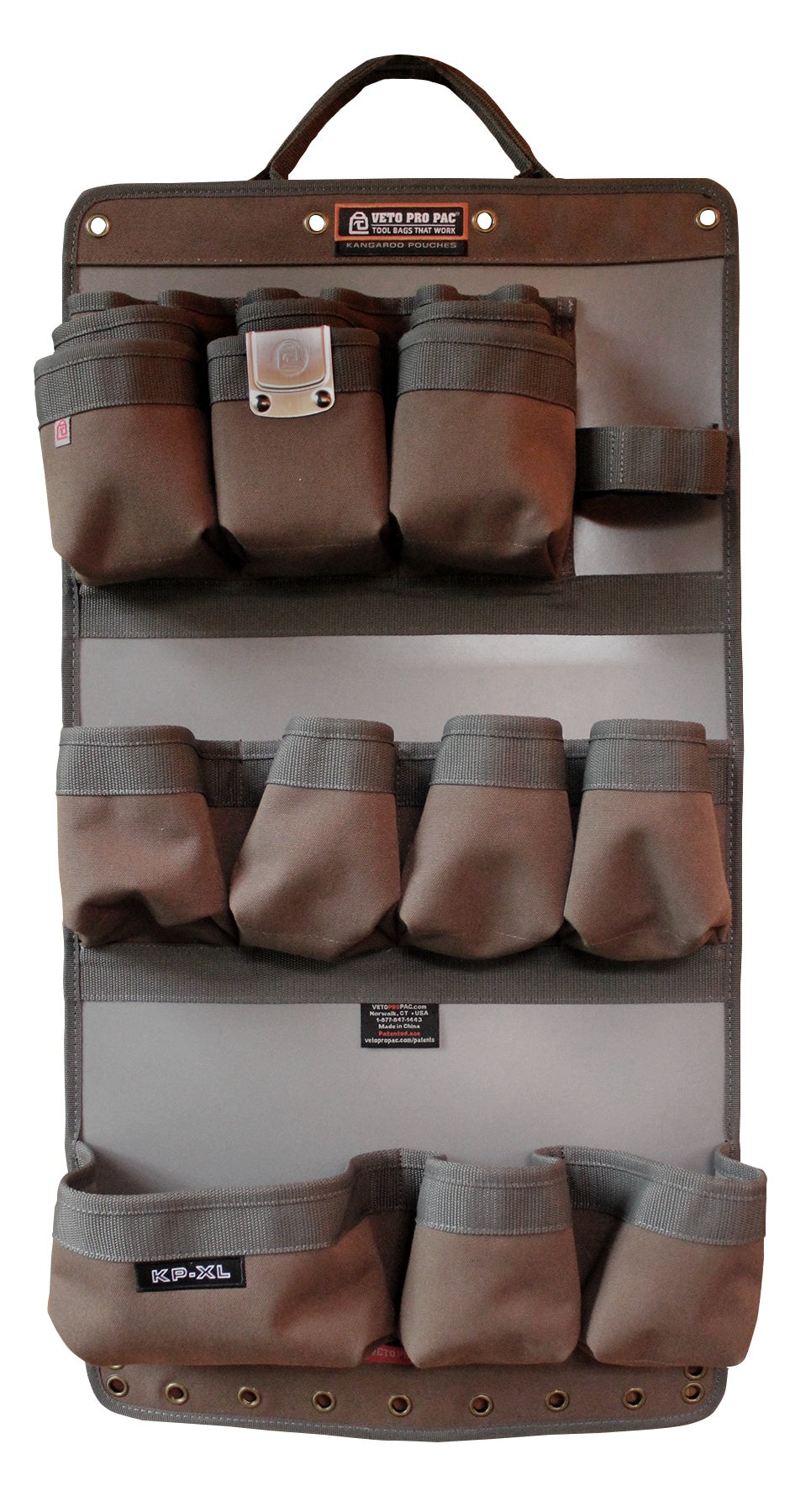 VETO KP-XL Extra Large Tool Organizer/Kangaroo Pockets VPP10017 — Tool ...