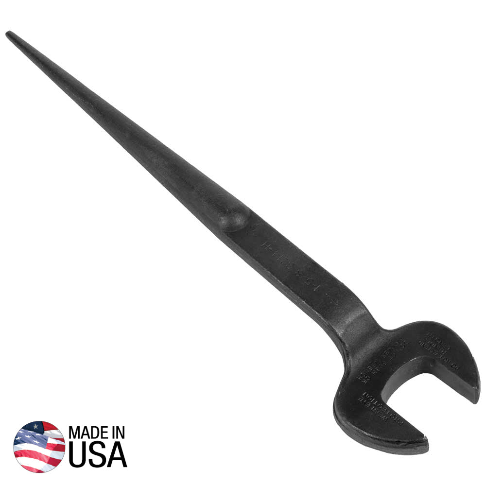 KLEIN 3214 Spud Wrench, 1-5/8-Inch Nominal Opening for Heavy Nut — Tool ...