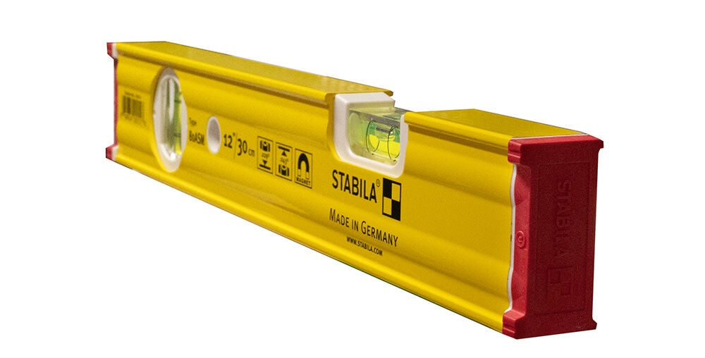Stabila 29212 12" TYPE 80 ASM-2 MAGNETIC LEVEL — Tool Kingdom