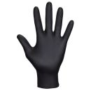 SAS Safety 66518 6 mil. Raven Black Nitrile Disposable Gloves, Large ...